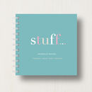 Personalised 'stuff' To Do Small Notebook By Designed ...