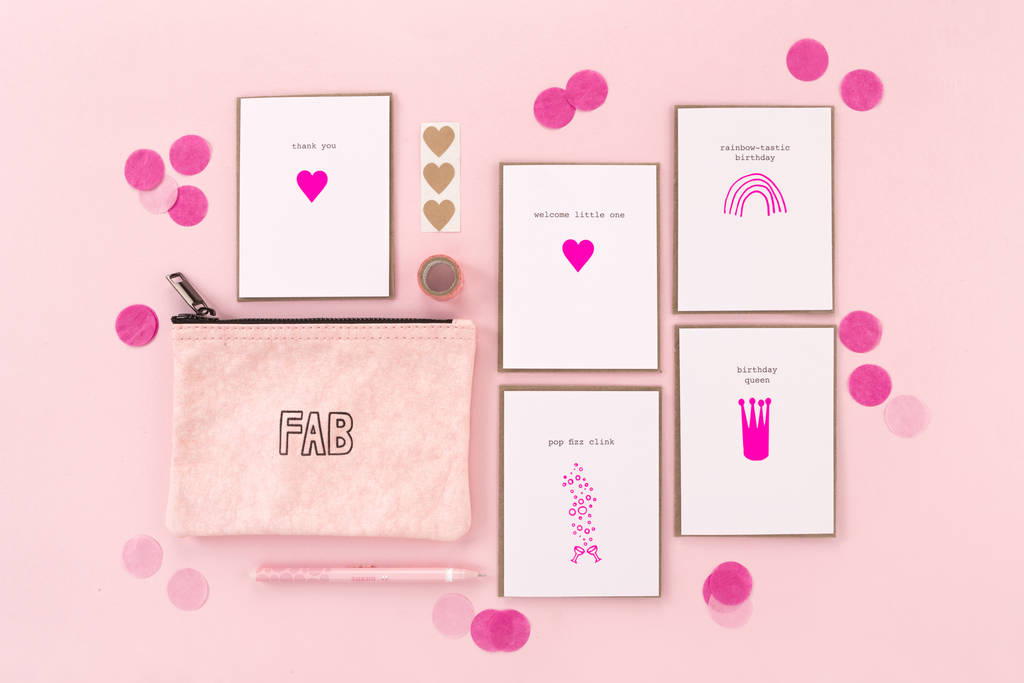 Fab Zipper Pouch Bag 40th Birthday Gift By Scissor Monkeys ...