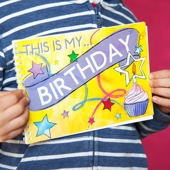 My Birthday Memory Book And Keepsake Tin For Kids By Two Little Boys ...