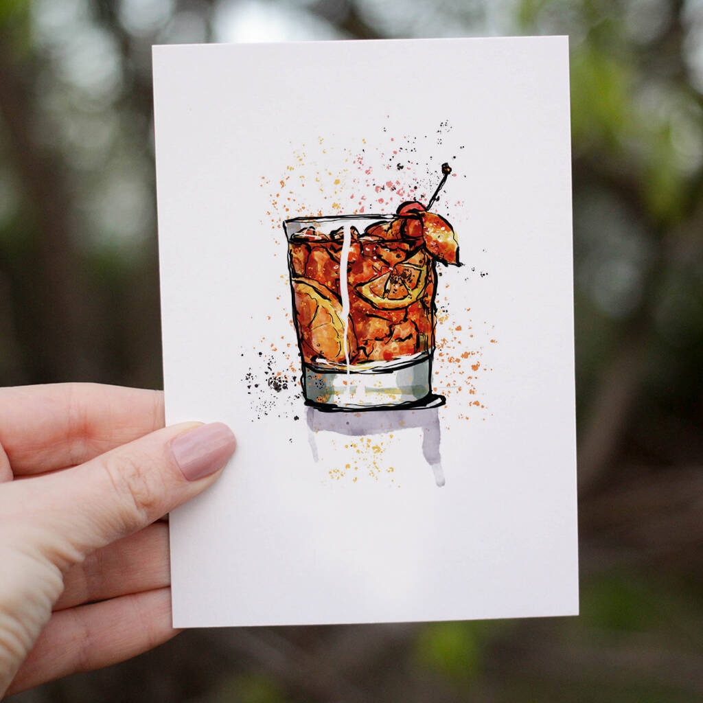 Old Fashioned Greetings Card By Memorology