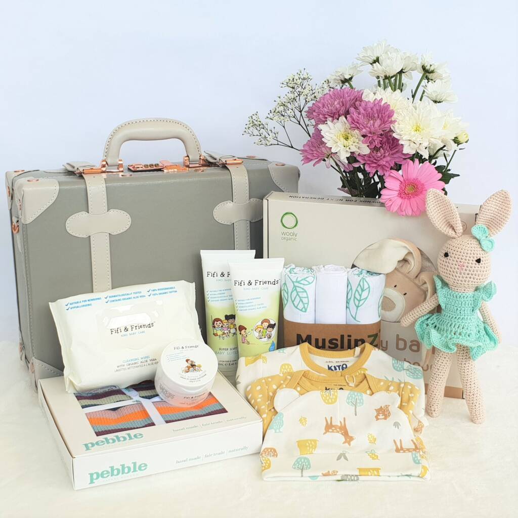 Unisex Luxury Baby Collection Traditional Keepsake Case By Natural Baby ...