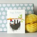 happy birthday sloth mini card by kali stileman publishing ...