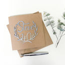 Personalised Papercut 40th Birthday Card By Hickory Dickory Designs ...