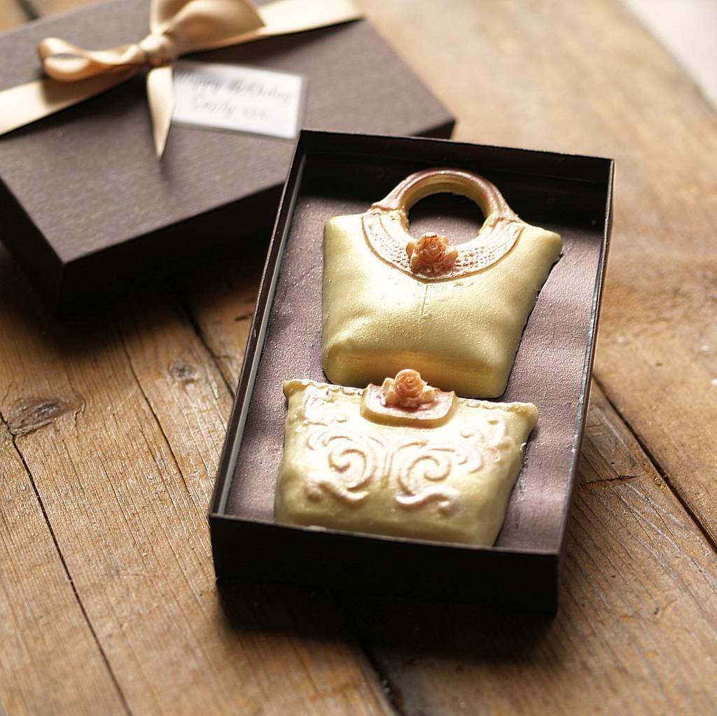 ' Handbag And Purse ' Chocolate Bridesmaid Gift By Precious Little ...