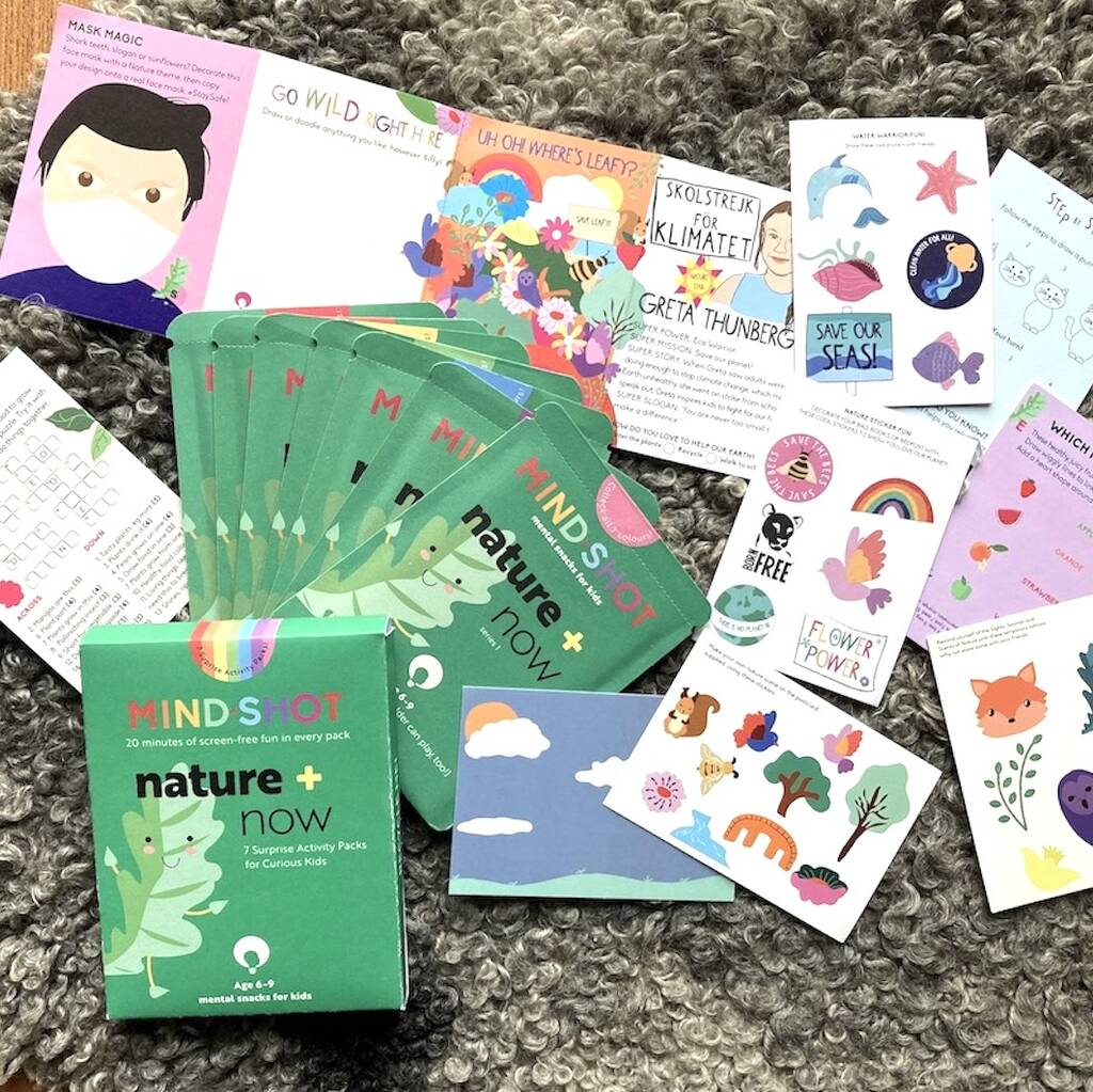 Holiday Gift Box Set Of Seven Activity Packs By MindShot by Digital ...