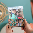 Personalised Coordinates Travel Photo Frame Holder By That's Nice That ...
