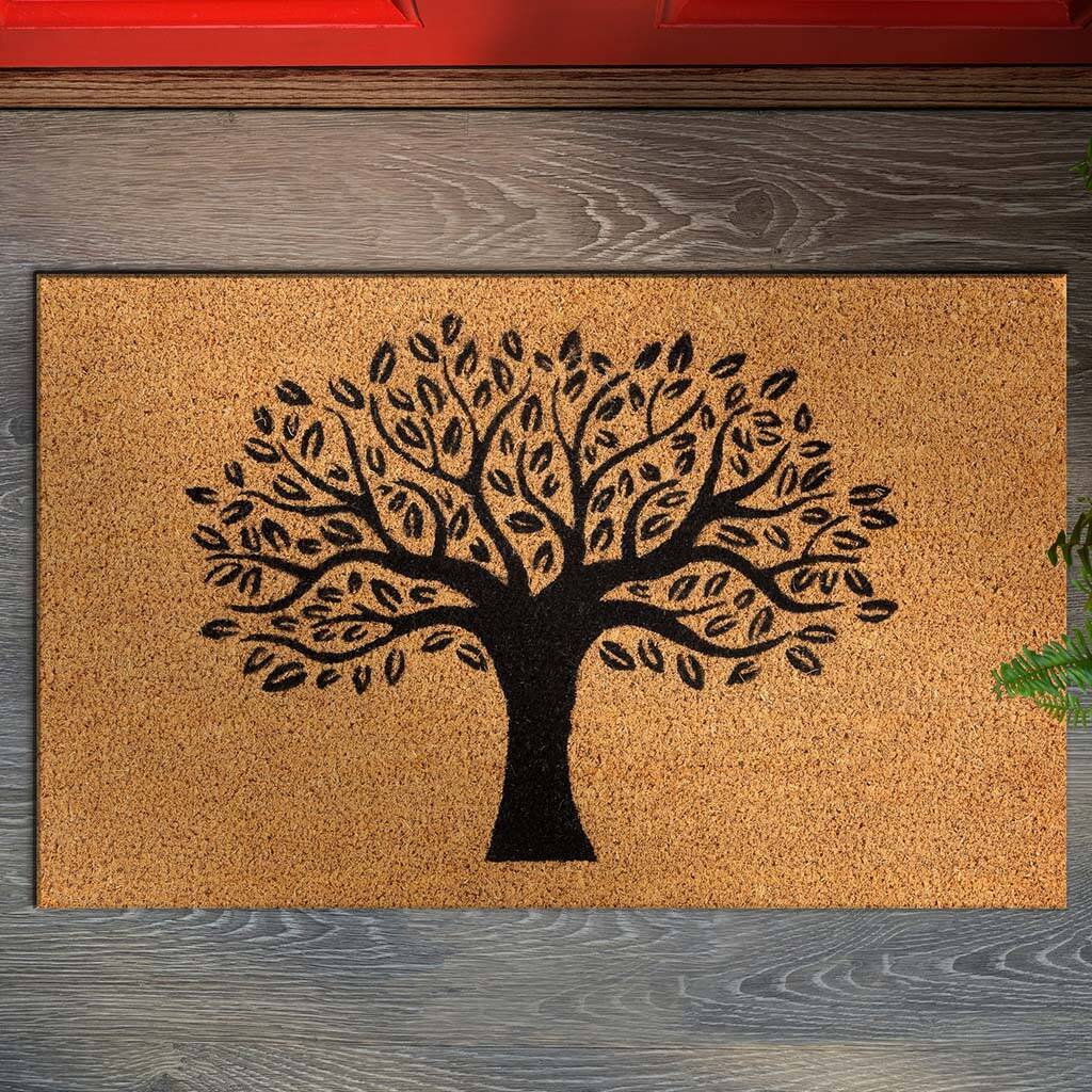 Eden Tree Of Life Coir Door Mat By Dibor | notonthehighstreet.com