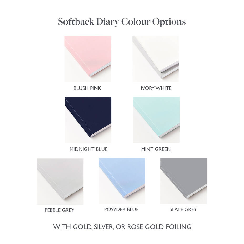 Personalised Modern 2023 Weekly Diary By Martha Brook ...