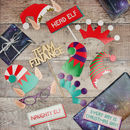 Christmas Elfie Selfie Photo Booth Kit By Postbox Party ...