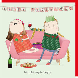 Let The Magic Begin Christmas Card By Rosie Made A Thing