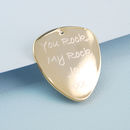 personalised contemporary guitar plectrum by penelopetom ...