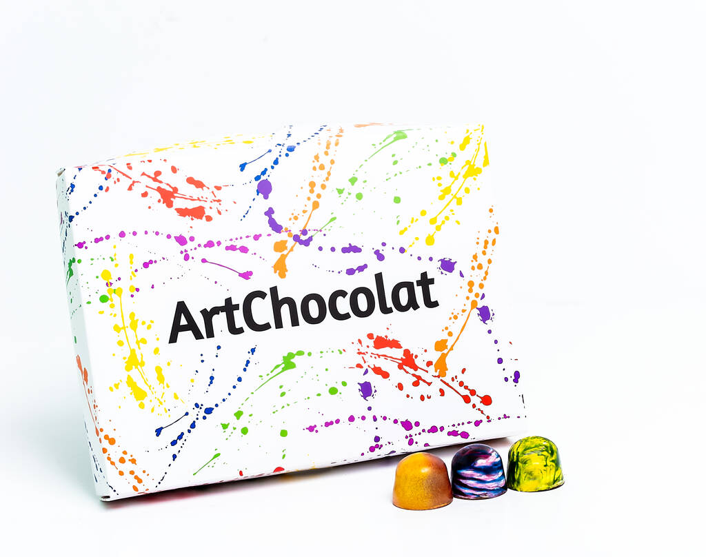 Bespoke Handmade Chocolate Selection Box By ArtChocolat ...