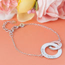 mother of the bride intertwined chain bracelet by merci maman ...