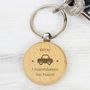 Personalised 'Car Driver' Wooden Keyring By Nest Gifts ...