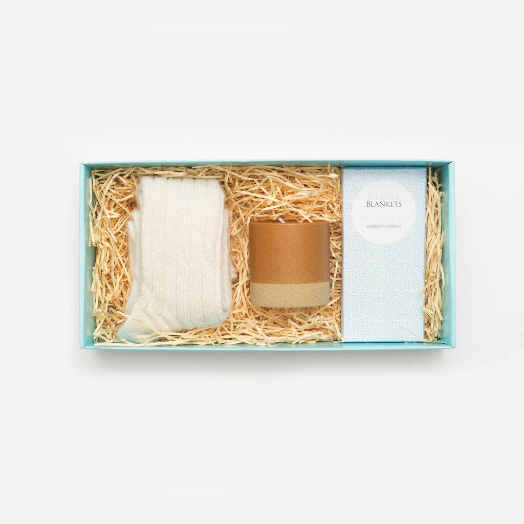 Cosy Night In Gift Set By Atlantic Blankets | notonthehighstreet.com