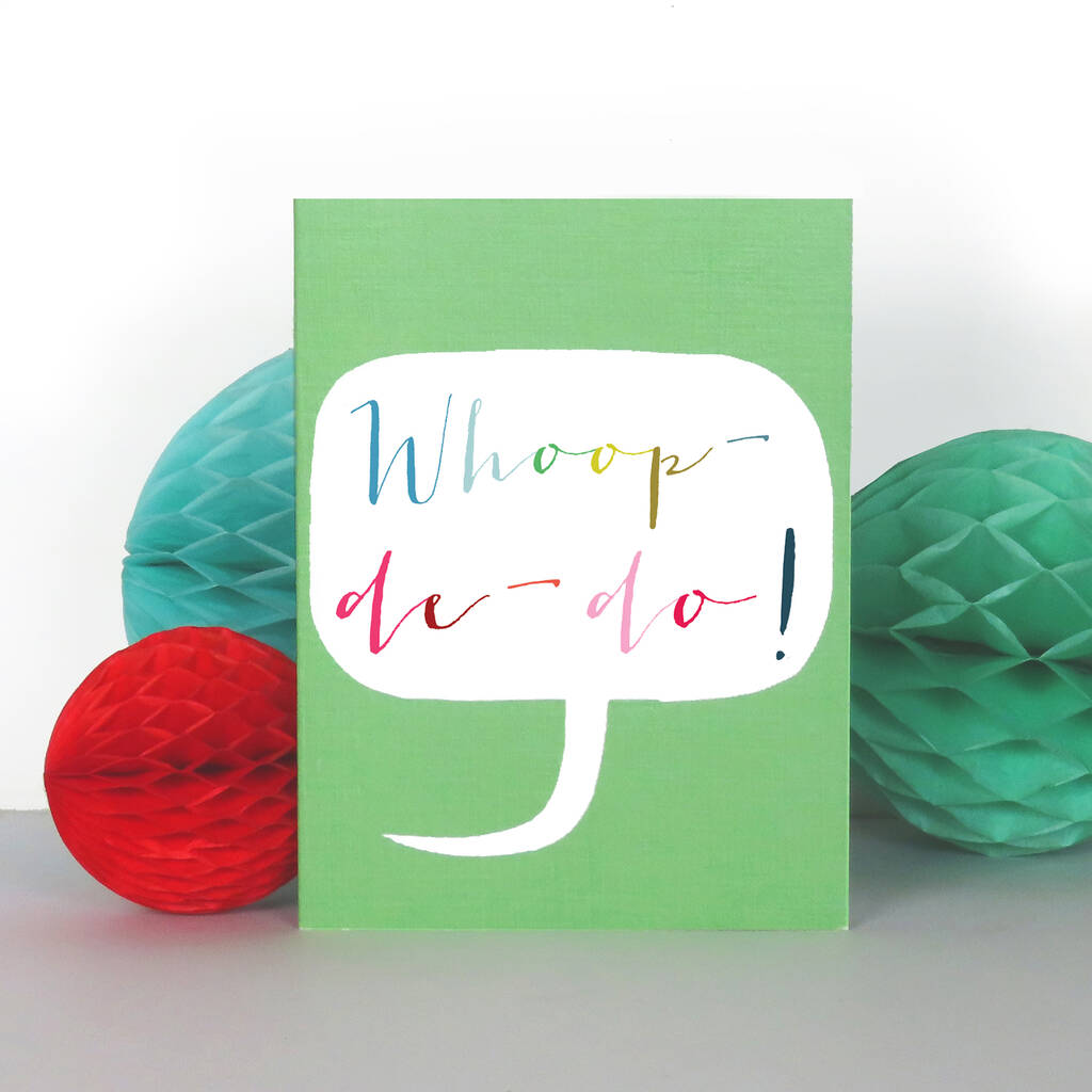 Mini Bubble Whoop De Do Card By Kali Stileman Publishing ...