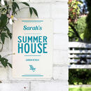 Personalised Summer House Metal Sign By Delightful Living ...