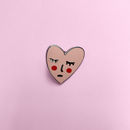 Boob Enamel Pin By Harper & Blake | notonthehighstreet.com