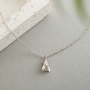 Sterling Silver Rocket Necklace By Poppy K | notonthehighstreet.com