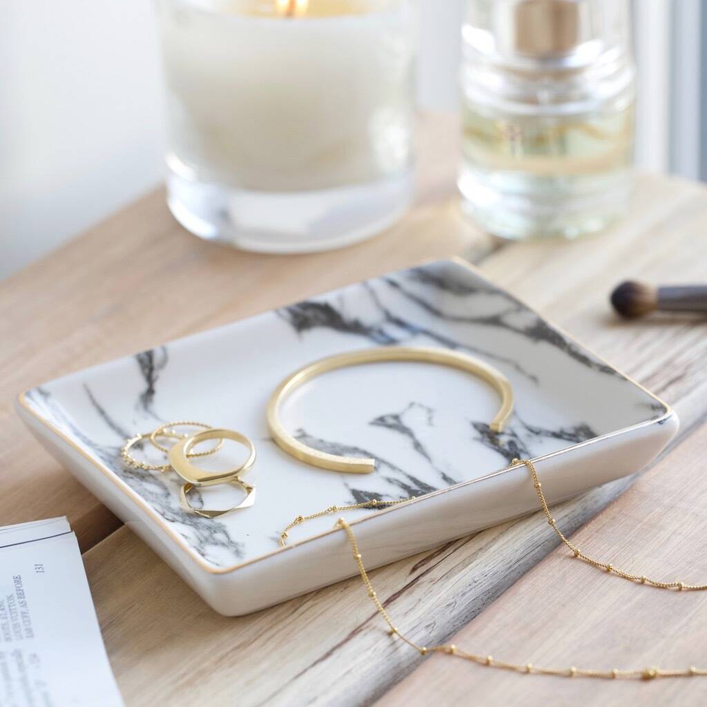 Marble Trinket Dish By Lisa Angel | notonthehighstreet.com