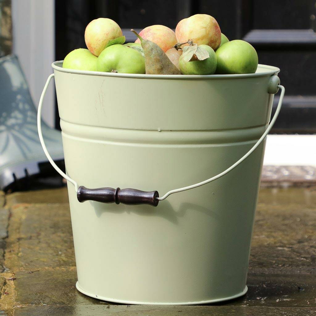 personalised laurel green home and garden bucket by dibor ...