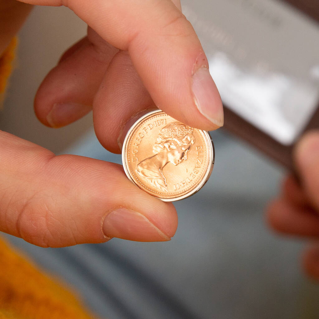 50th Birthday 1972 Penny Coin Keepsake Coin Token By Ellie Ellie ...