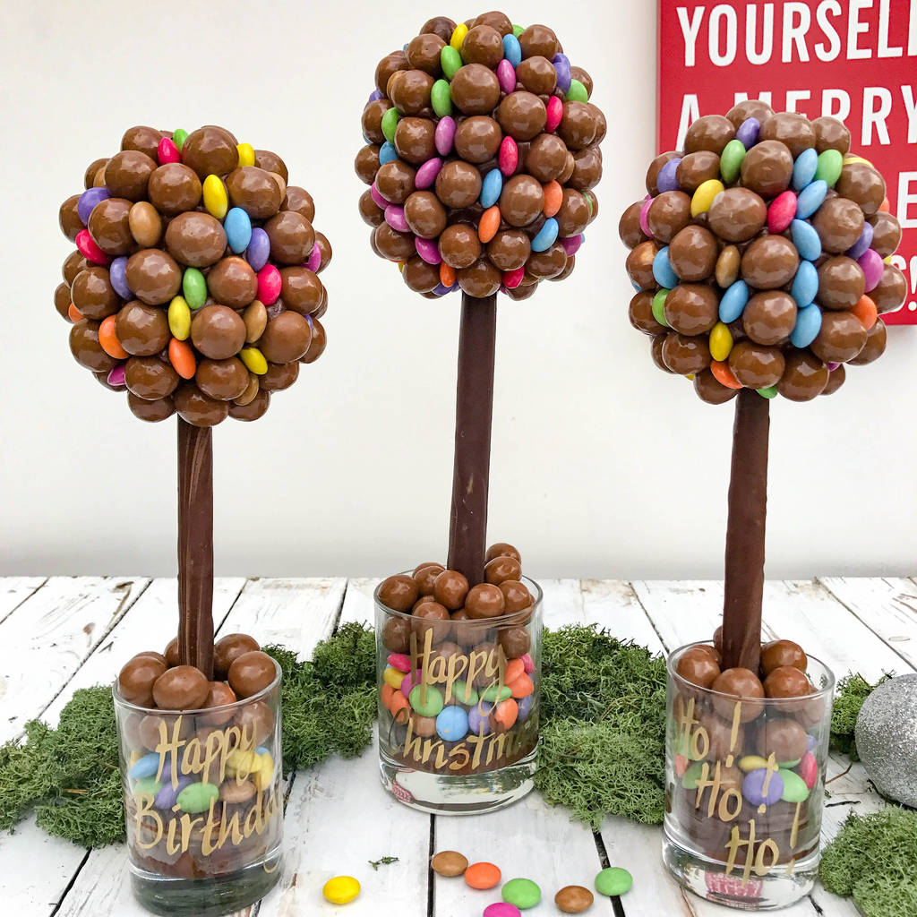 malteser and smarties chocolate tree by sweet trees ...