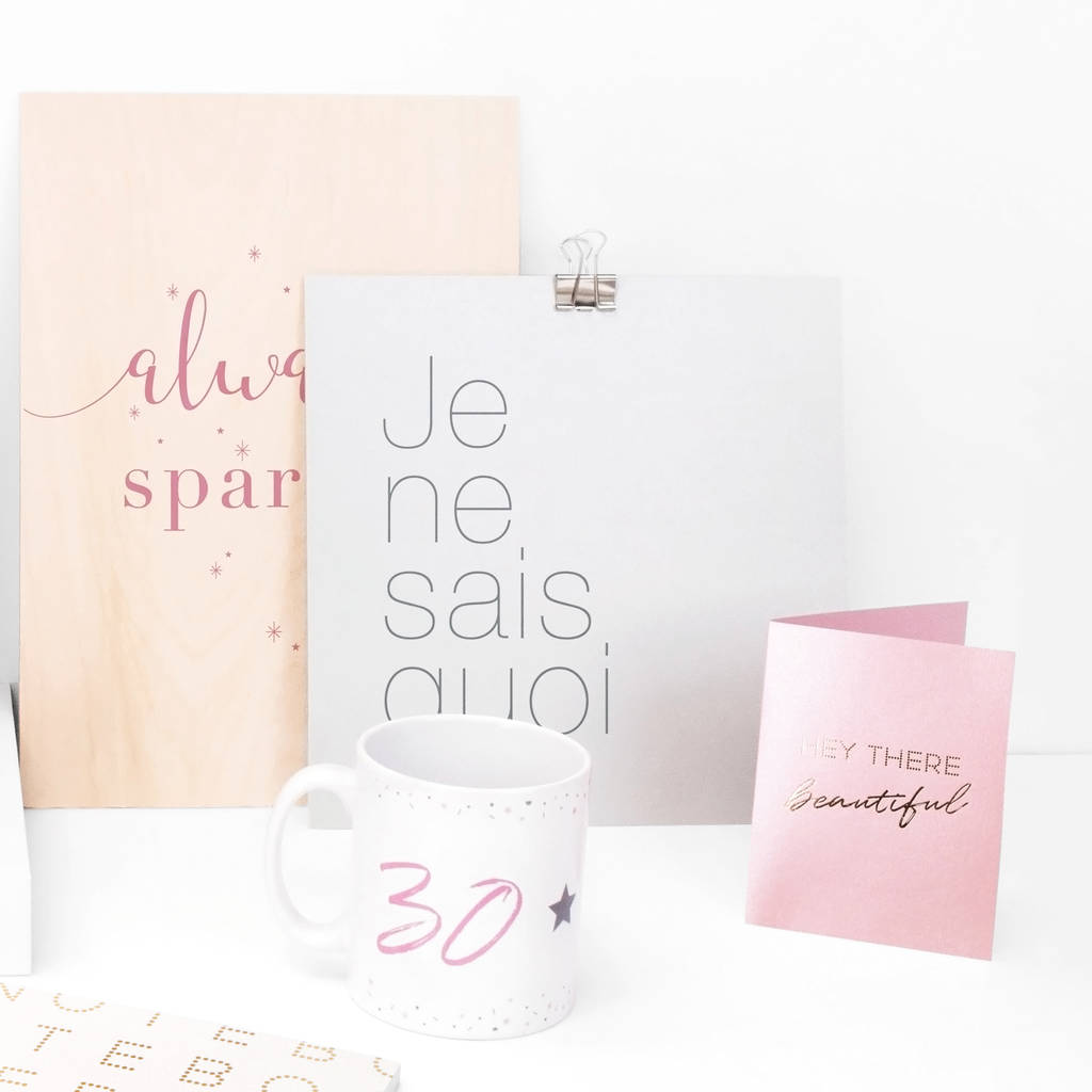 Mini Gold Supercalifragilisticexpialidocious Card By Coulson Macleod ...