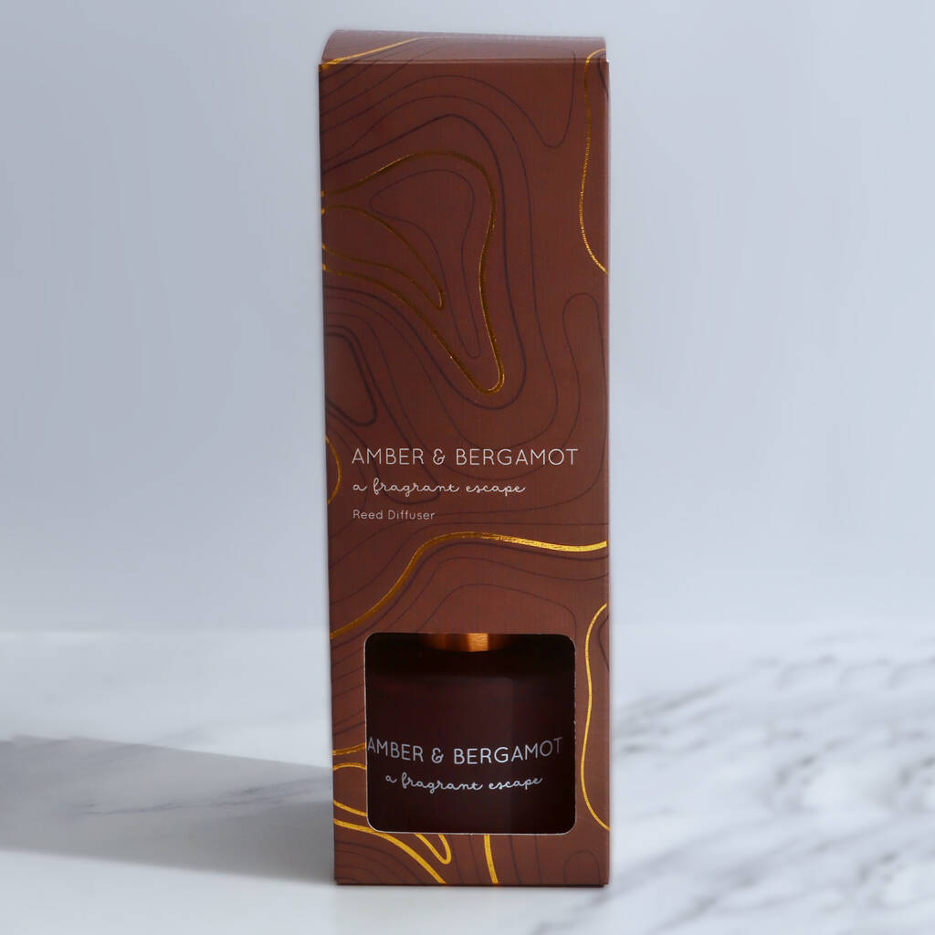 G Decor Amber And Bergamot Scented Reed Diffuser By G Decor