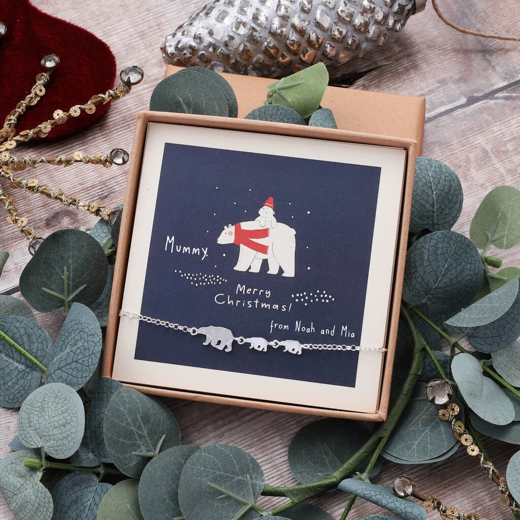 Mummy Bear Bracelet For Christmas By attic