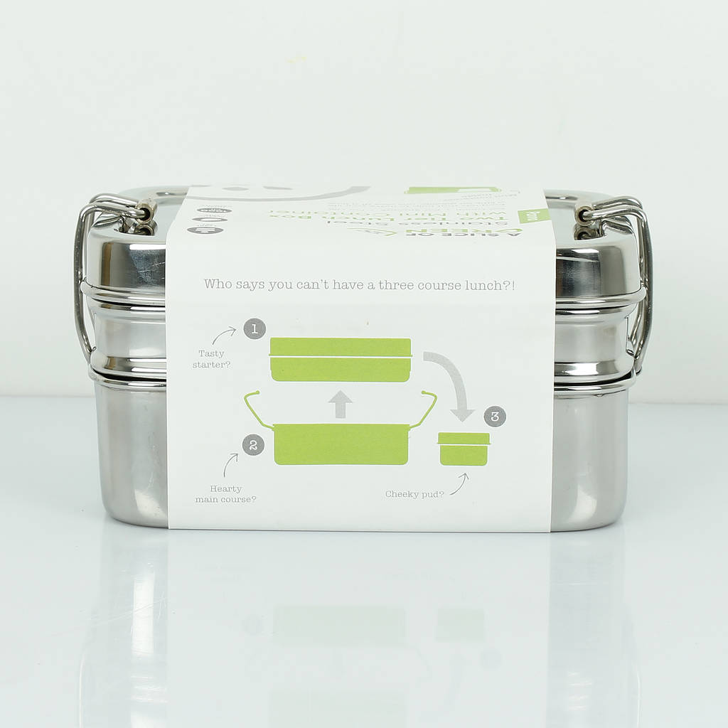 stainless steel lunch boxes by green tulip ethical living ...