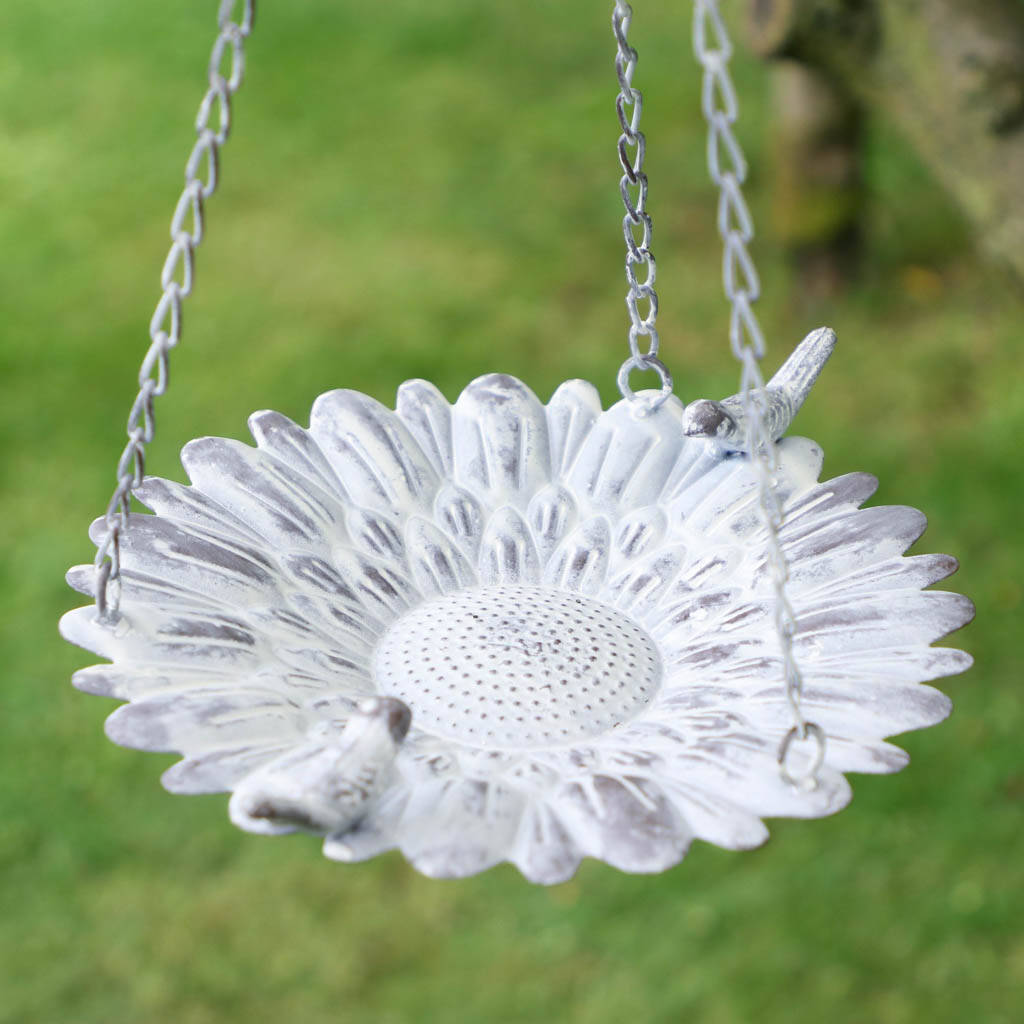 Personalised Garden Flower Bird Dish By Dibor | notonthehighstreet.com