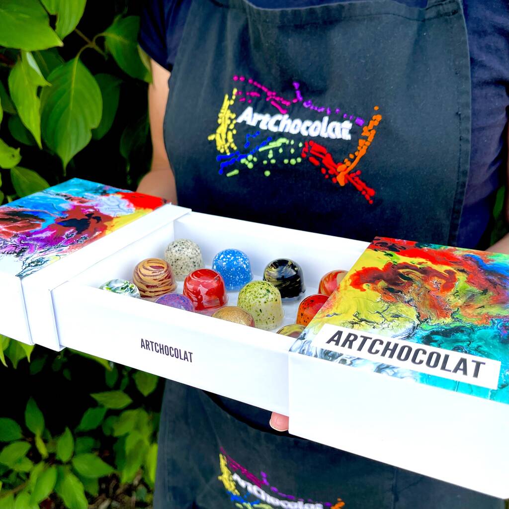 Bespoke Handmade Chocolate Selection Box By ArtChocolat ...
