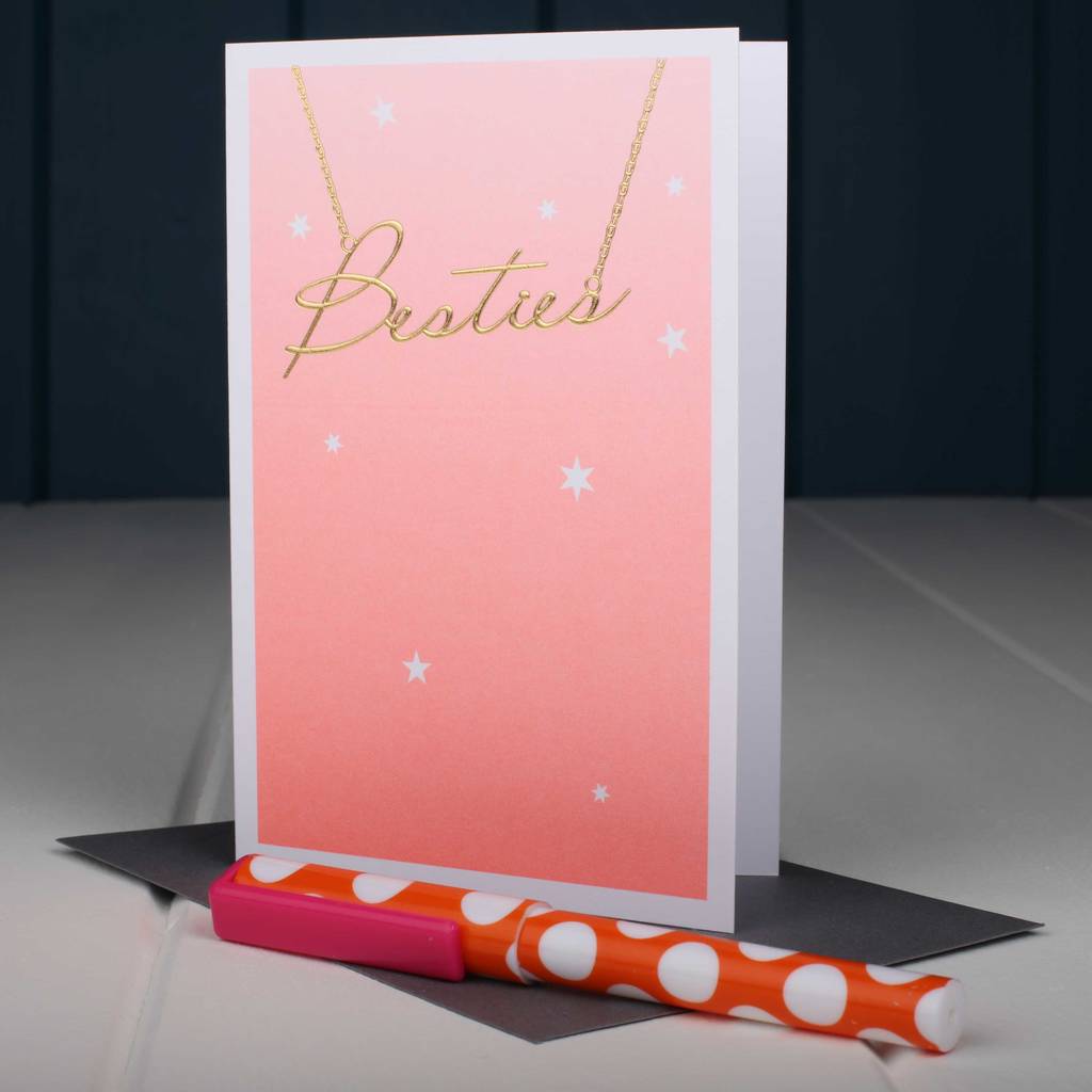  bestie Birthday Card By Nest Notonthehighstreet