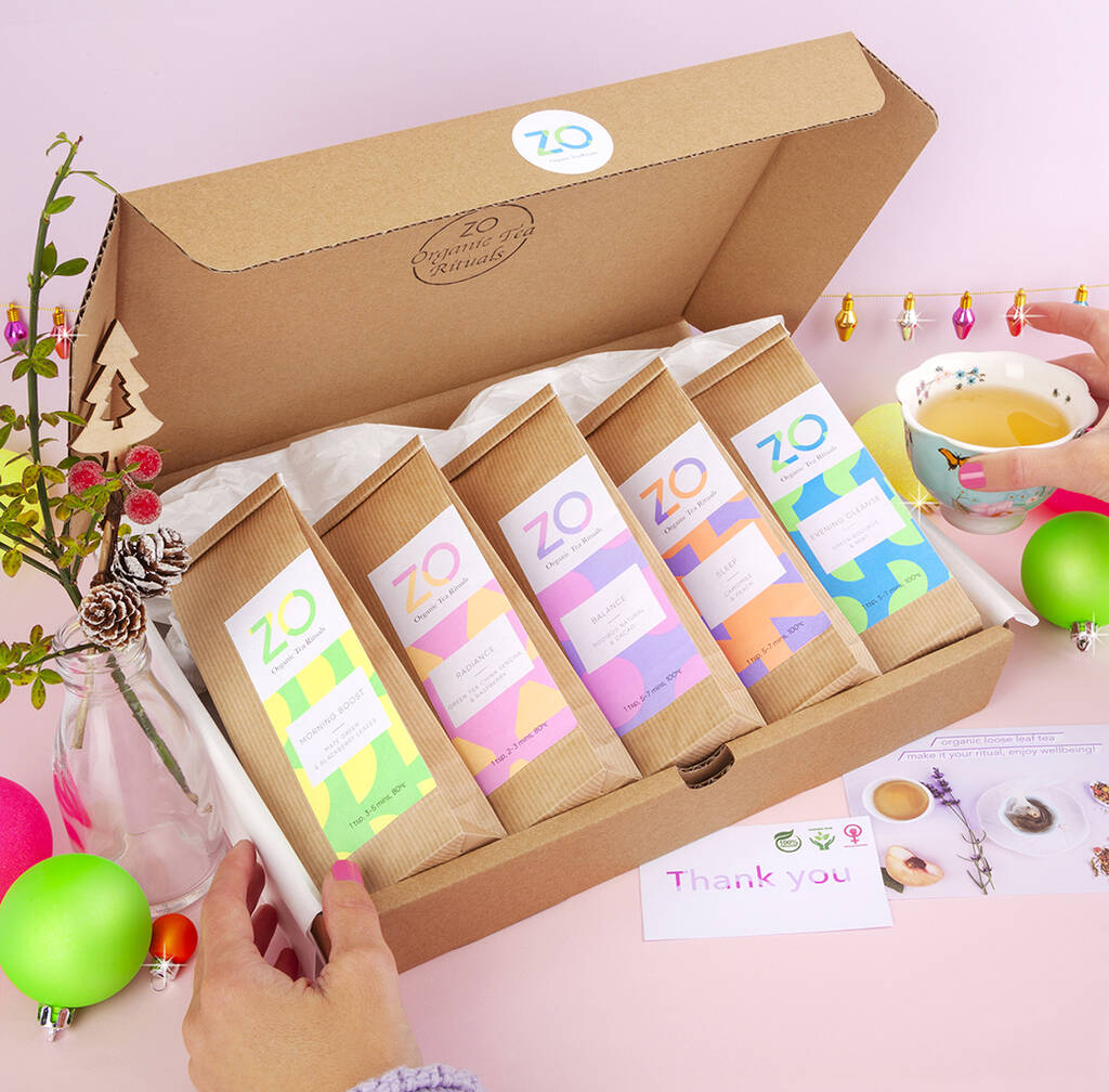 Tea Tasting Gift Set By ZO TEA | notonthehighstreet.com