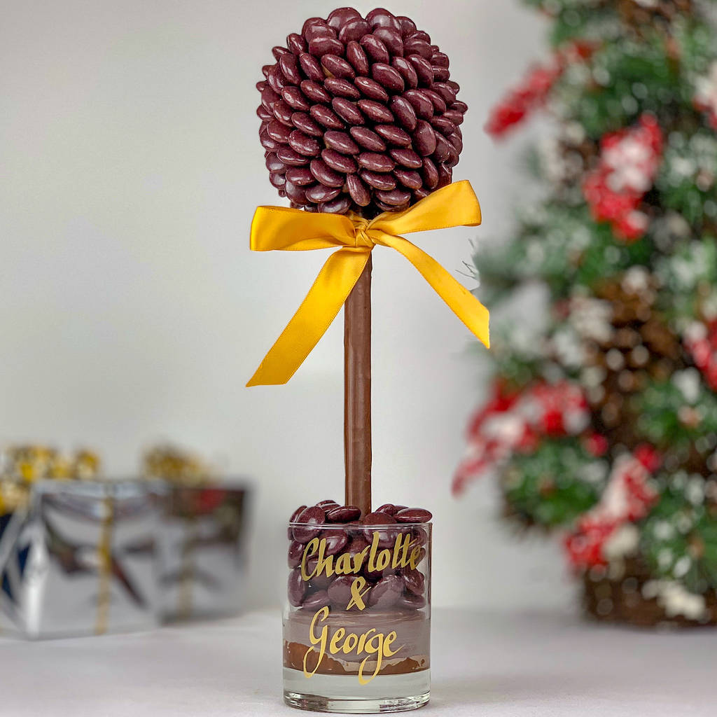 personalised minstrel chocolate sweet tree by sweet trees ...