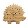 Hedgehog Personalised Children's Clock By Sunday's Daughter ...