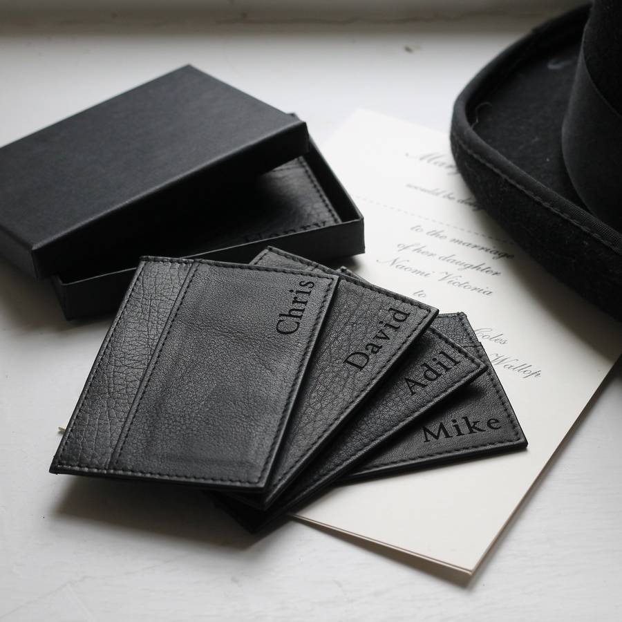 Personalised Leather Card Holder By NV London Calcutta Personalised Leather Card Holder By NV London Calcutta
