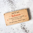 Personalised Driving Test Chocolate Tool Kit Gift Box By The Amazing ...