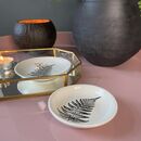 Fern Trinket Dish By Katie Bentley Ceramics | notonthehighstreet.com