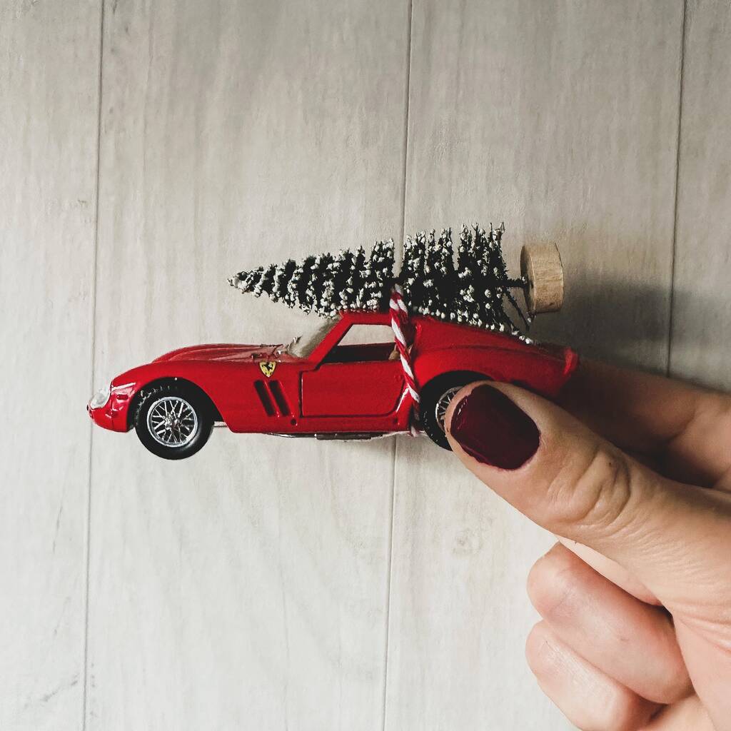 Ferrari 250 Gto With Christmas Tree By Bits Bobs & Gifts
