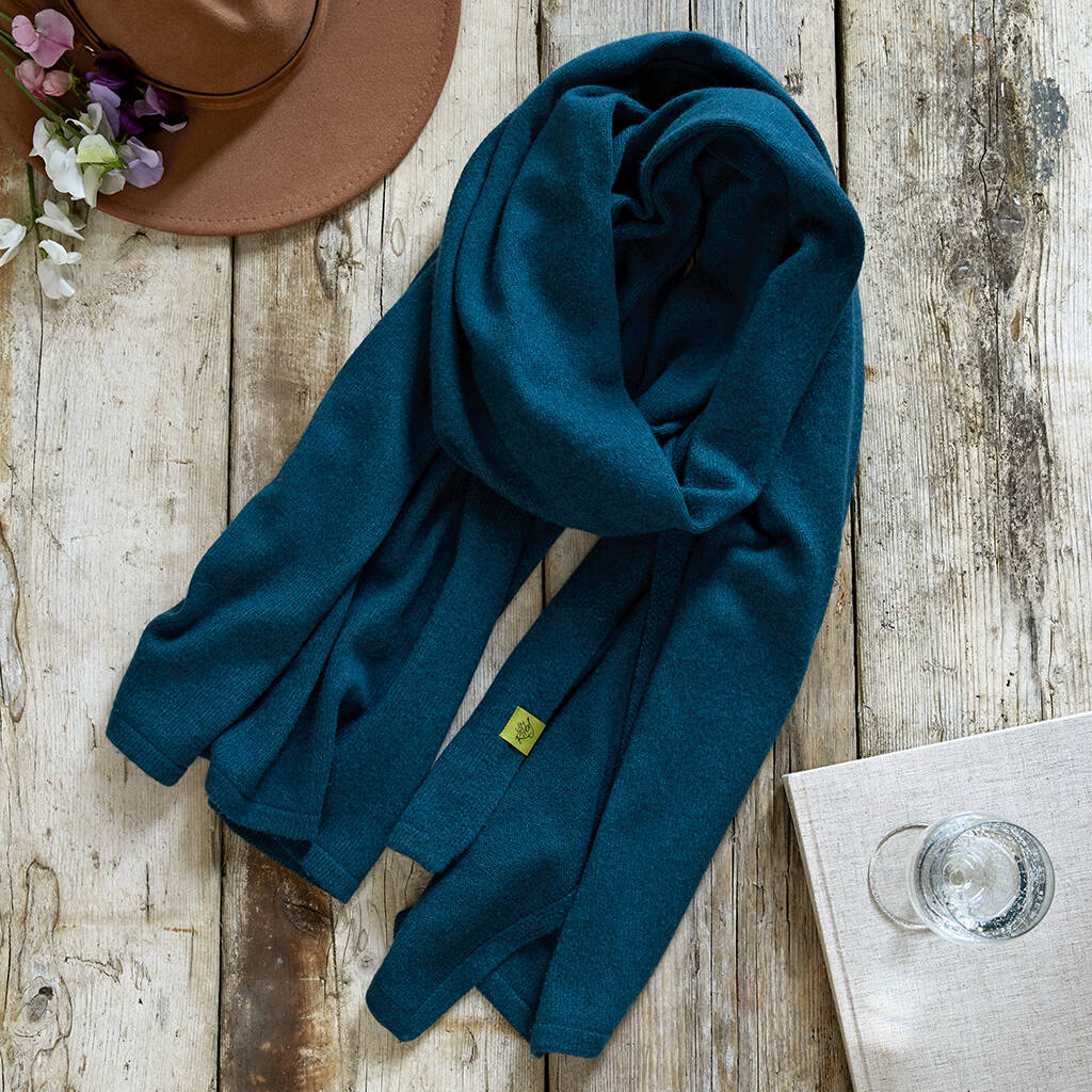 Merino Wool Travel Wrap By Life of Riley | notonthehighstreet.com