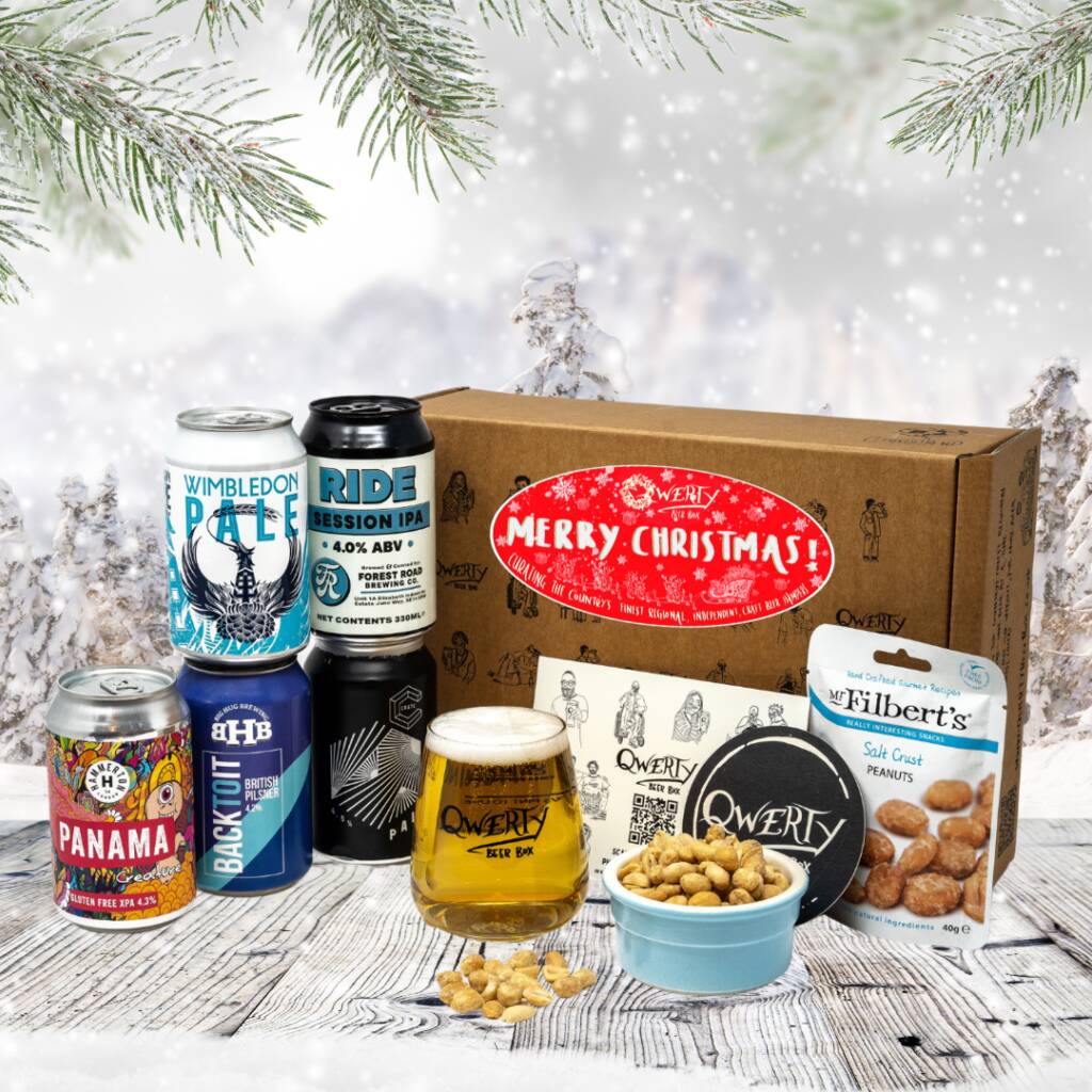 London Craft Beer Gift Box By QWERTY Beer Box | notonthehighstreet.com