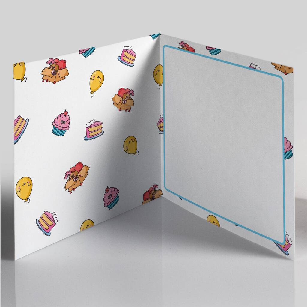 Cute Hippo Birthday Card By Toastedink