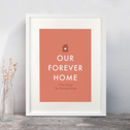 Our Home Personalised Print By Over & Over | notonthehighstreet.com
