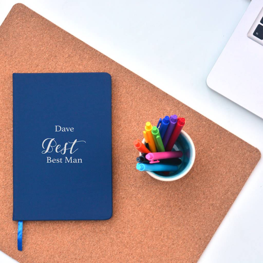 Personalised Best Man Notebook By Laia London Notonthehighstreet personalised-best-man-notebook-by-laia-london-notonthehighstreet