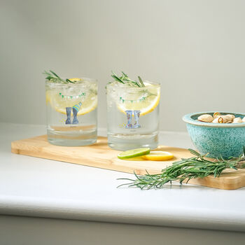 Personalised Set Of Welly Boot Glasses By This Is Nessie ...