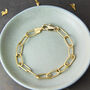 Gold Filled Chunky Link Chain Bracelet By Gaamaa | notonthehighstreet.com