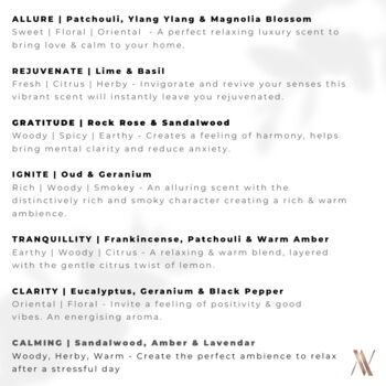 Eco Luxury Reed Diffuser. Rose Gold, Silver Or Gold By Amaura London ...