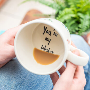 Bespoke Hidden Message Handmade Mug By Gilbert And Stone Ceramics ...